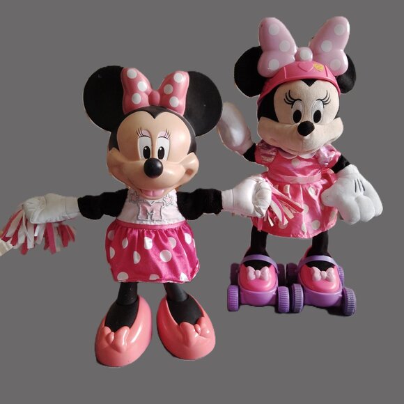 Disney | Toys | Disney Super Roller Skating Minnie Mouse Cheerin Minnie ...